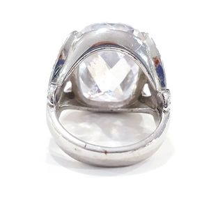 NV | Jewelry | Vintage Nv Nevada Silver Mine Big Cz Claw Ring | Poshmark